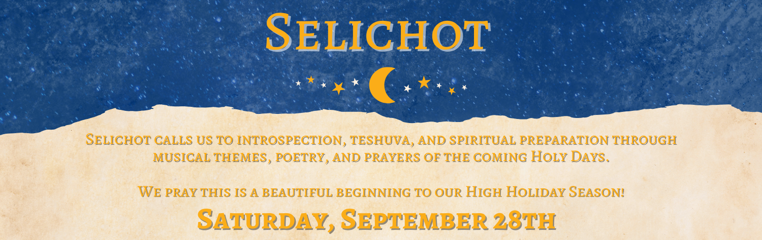 Selichot - Congregation Beth El
